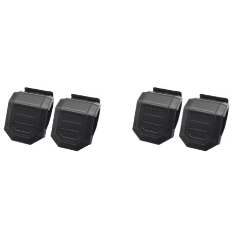 4x Windshield Mount Clamps Straps Kit Windshield Brackets Clips for ATV ...