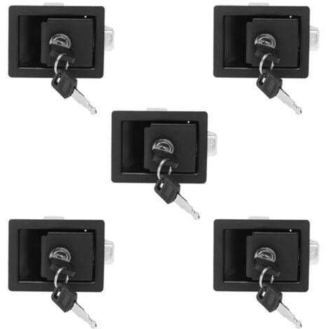 RV Car Paddle Entry Door Lock Latch Handle Knob Camper-Trailer Pull ...