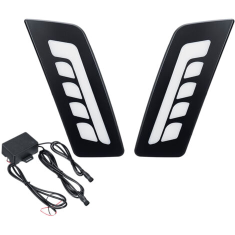 Car Waterproof LED Daytime Running Lights Daylight Fog Lights for Ford Ranger PX T6 MK1 2011 ...