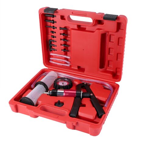 21Pcs Handheld Vacuum Pump Set Tester For Automotive With Adapters ...