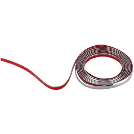 3m Silver Car Grille Exterior Chrome Styling Decoration Moulding Trim ...