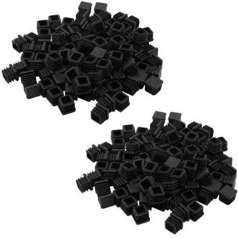 sourcingmap？ Plastic Square Tube Inserts End Blanking Caps 20mm x 20mm ...