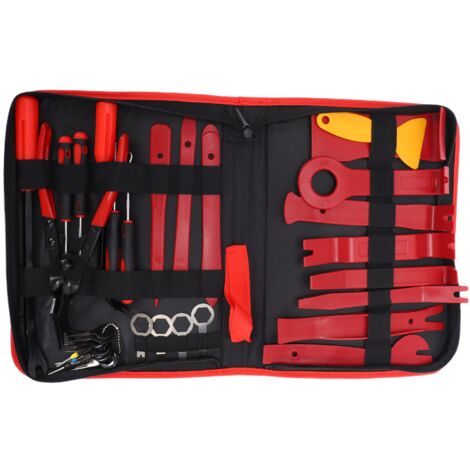34Pcs Trim Removal Tool,Car Panel Door Audio Trim Removal Tool Kit ...