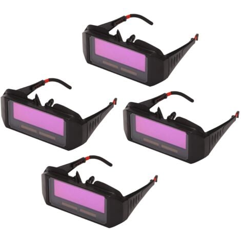 Automatic Photoelectric Welding Glasses Solar Powered Auto Darkening ...