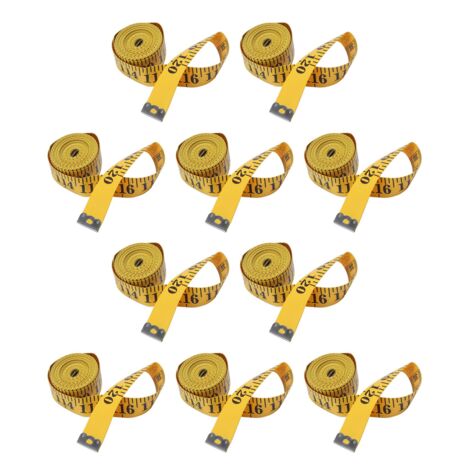 10X Soft 3Meter 300CM Sewing Tailor Tape Body Measuring Measure Ruler Dressmaking