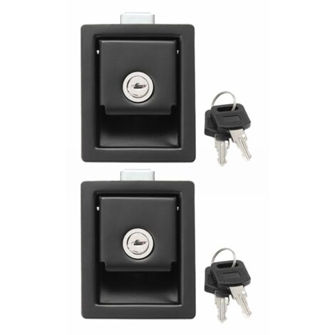 RV Car Paddle Entry Door Lock Latch Handle Knob Camper-Trailer Pull ...