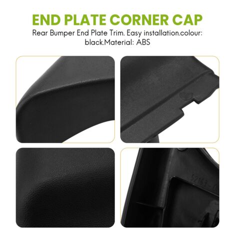 Rear Bumper End Plate Corner Cap Trim Fit For Toyota Hilux Vigo 2004 ...