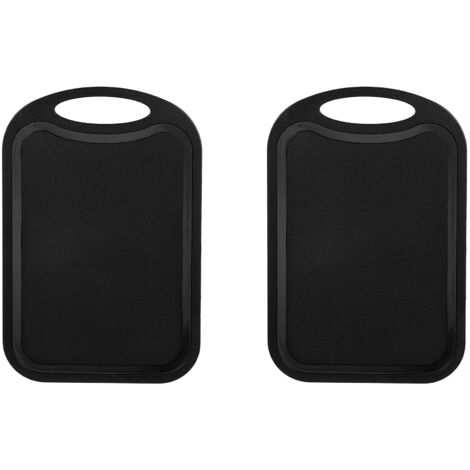 Plastic Chopping Block Meat Vegetable Cutting Board Non-slip Anti ...
