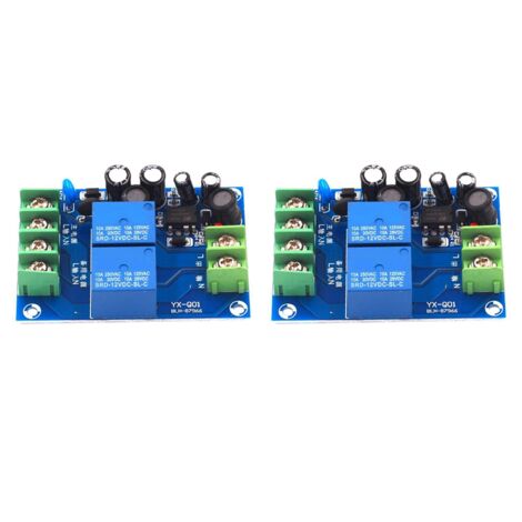 220V 2 Way Power Automatic Switcher 10A Dual Power Supply 2 In 1 Out ...