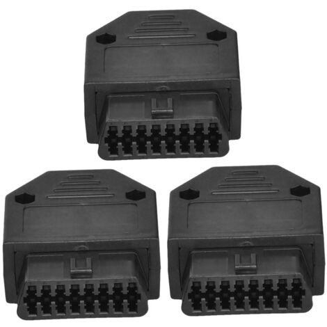 Universal OBD2 OBD II 16Pin Verbinder Buchse Diagnostic Werkzeug ...