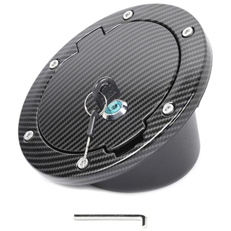 Tank Covers for Jeep Wrangler TJ, Car Oil Fuel Tank Cap with Lock for ...