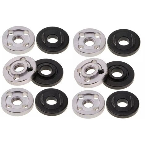 12Pcs Lock Nuts Flange for Makita 9523 Nut Inner Outer Kit Angle ...