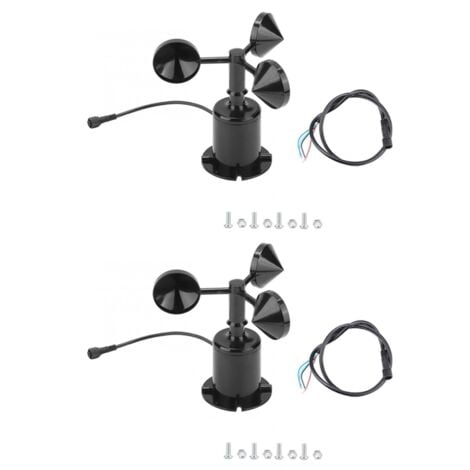 0-70m/s Wind Speed Sensor Environment Signal Output Pulse Type Three ...