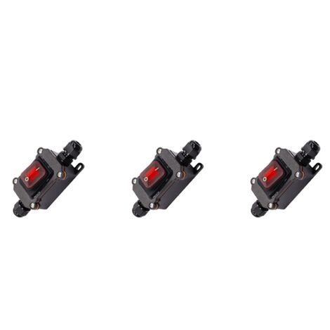 IP67 Waterproof Inline Switch 12V DC 20A High Current Power Waterproof ...