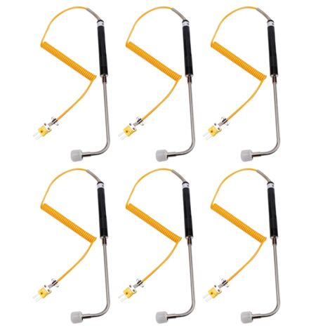 6X NR-81533B K Type Sensor Right Angle Surface Temperature Probe High ...