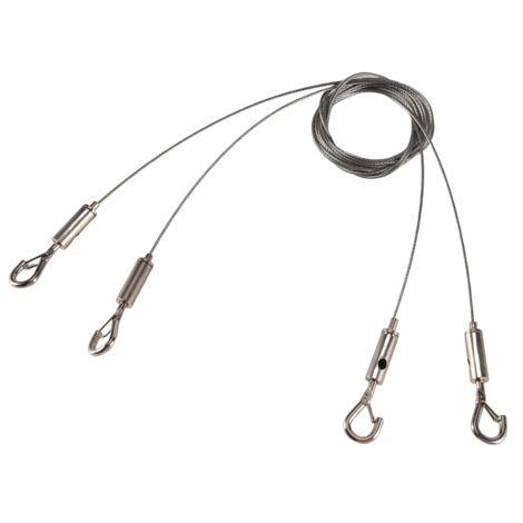 Adjustable Picture Hanging Wire Heavy Duty Supports - 4 Pack Hanging ...