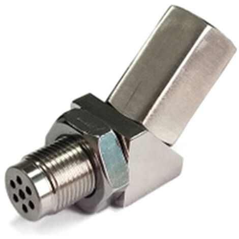 Universal Car 45° O2 Oxygen Sensor Mini Catalytic Converter Spacer ...