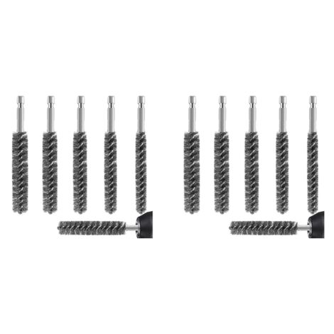 Bore Brush Stainless Steel Bristles Wire Brush for Power Drill Cleaning ...