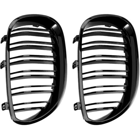 Gloss Black Car Front Kidney Grille Grill For-BMW 5 Series E60 E61 M5 ...