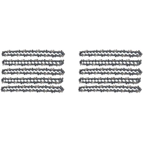 10Pcs Mini Chainsaw Chain for 6 Inch Chainsaw Chain Guide Saw Chain ...