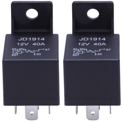 12V Volt 40A AMP 5 Pin Changeover Relay Automotive Car Motorcycle Boat ...