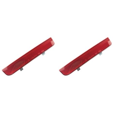 2X Left Bumper Reflector Rear Bumper Taillight Reflector for Land Rover ...
