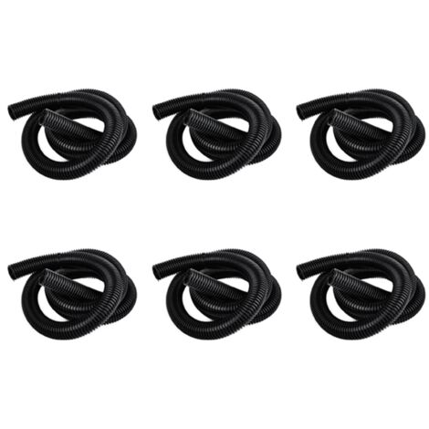 6 Pcs 2.5M 32mm Flexible EVA Hose Tube Pipe Extra Long for Household ...