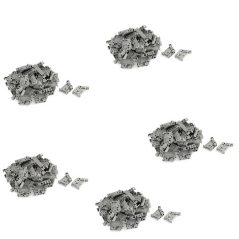 250Pcs 35mm DIN Rail Terminal Block End Stopper Mounting Clips