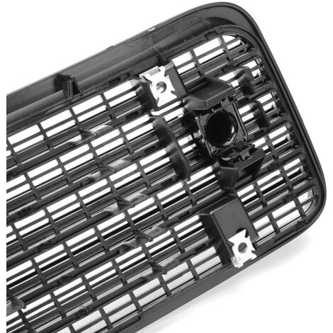 1Pair Car Hood Upper Vent Grille Trim Cover Glossy Black for Mercedes ...