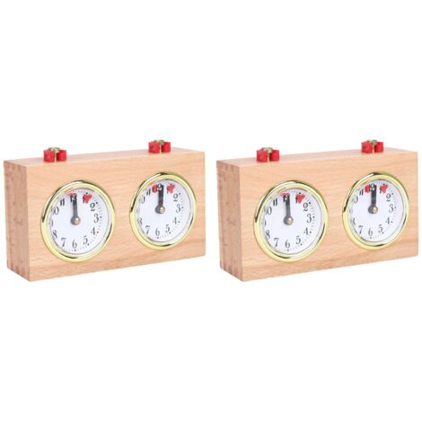 Chess Timer, Professional Digital International Chess Clock, Wooden ...