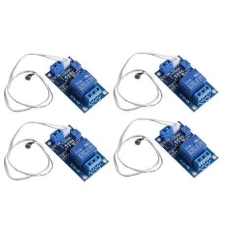 4X 12V Light Control Switch Photoresistor Relay Module Detection Sensor ...