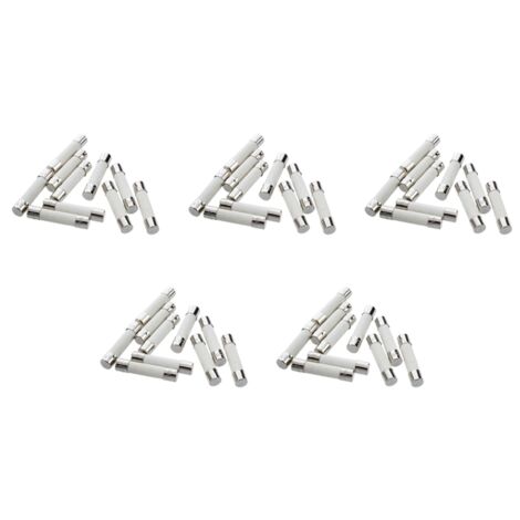 10 Pièces AC 250V 15A 6x30mm Coup Rapide Cylindrique Fusibles De Tube En Céramique