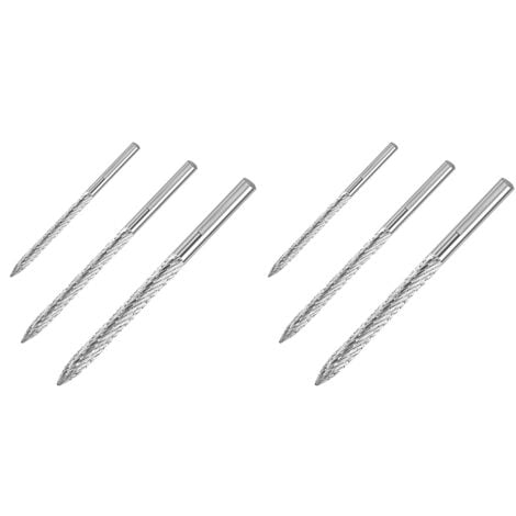 6 Pack Tire Bit Multi Sizes Tire Repair Carbide Burr Drill Bit Tire ...
