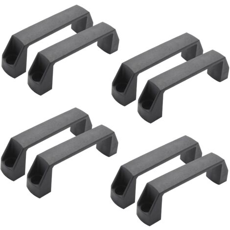 Cabinet Drawer Door Plastic Handle Pull Knob 120mm 4.7" 2 Pcs X4 I063901