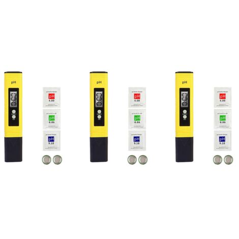 PH Meter Tester Digital PH Meter 0.01 PH Water Quality Test Digital ...