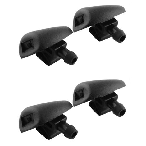 4x Front Windshield Wiper Nozzle for Peugeot 206 407 6438Z1 6438CA ...