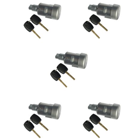 5X Ignition Barrel Switch with 10 Keys 1926227 for Ford Transit MK8 ...
