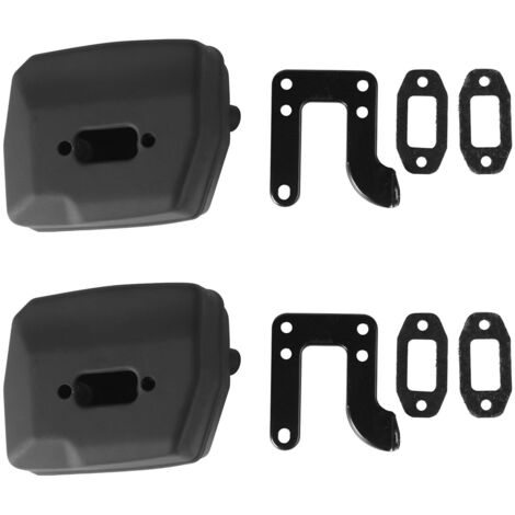 Chainsaw Exhaust MUFFLER with Support Gasket Plate for Husqvarna 61 66 ...
