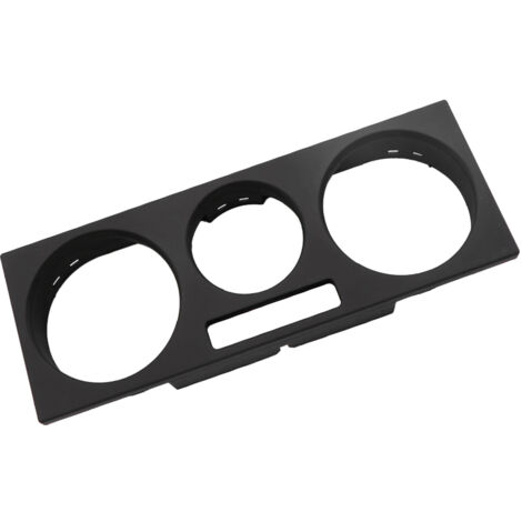 1J0 819 157 Black Air Conditioning Frame HVAC Heater Control Trim Panel ...