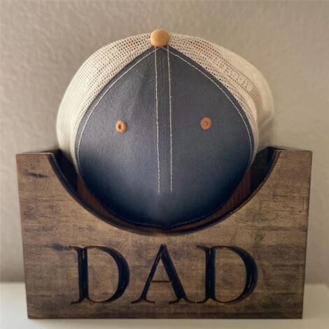 Baseball Hat Organizer Hat Display Stand Hat Rack Stand Rustic Wood Hat ...