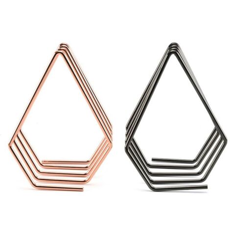 Conical Bookshelf Bookshelf Iron Art Shelf Desktop Magazine Book Shelf ...