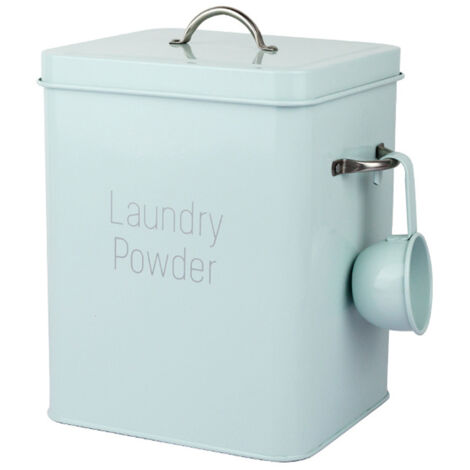 Beautiful Powder Coating Metal Zinc Laundry Powder Boxes Storage With ...