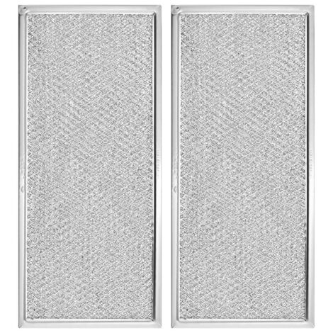 2PCS W10208631A Microwave Grease Filter Aluminum Mesh Filter for ...