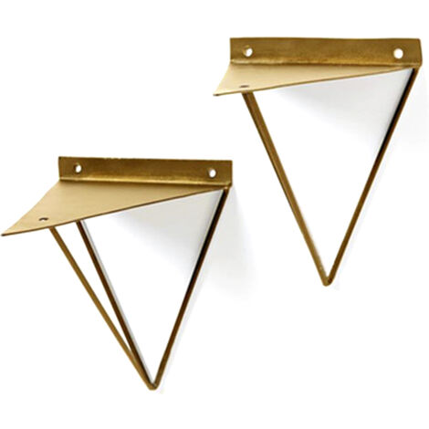 Shelf Brackets Paint Bracket Shelf Rack Wall Hanging Decoration Sector ...