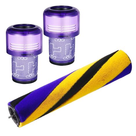 For Dyson V12 Detect Slim Roller Brushes, Vacuum Cleaner Roll Floor ...