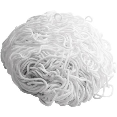Elastic Strap White Earloop Cord 1/8-Inch (3mm) Stretchy Ear Tie Rope ...