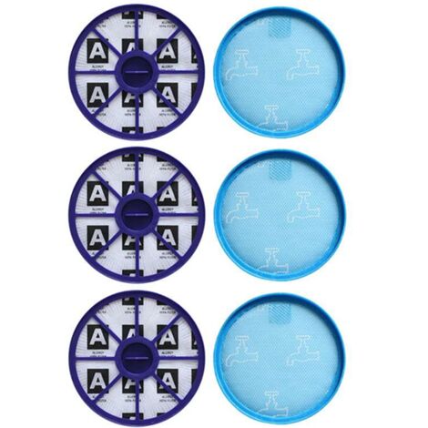 Front Back HEPA Filter Kit for Dyson DC19 DC20 DC21 DC29 Pre & Post ...