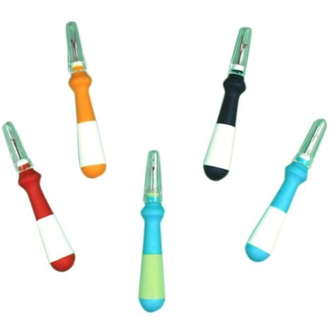 5 Pcs Colorful Seam Rippers Large Stitch Ripper Sewing Tool Ergonomic ...