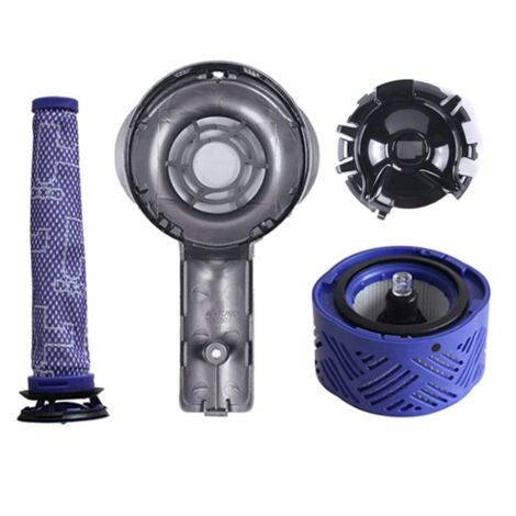 Motor Rear Cover + Pre&Post HEPA Filter for Dyson V6 DC58 DC59 DC62 ...