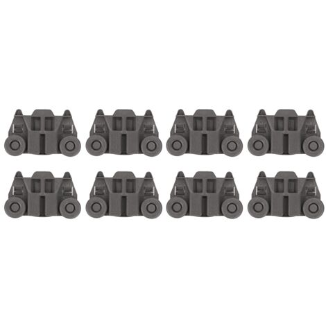 8 Pcs W10195417 Dishwasher Wheels Lower Rack for Whirlpool Dishrack ...